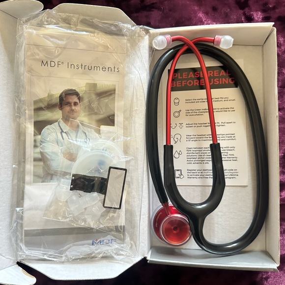 MDF | Office | Mdf Instruments Black Stethoscope | Poshmark